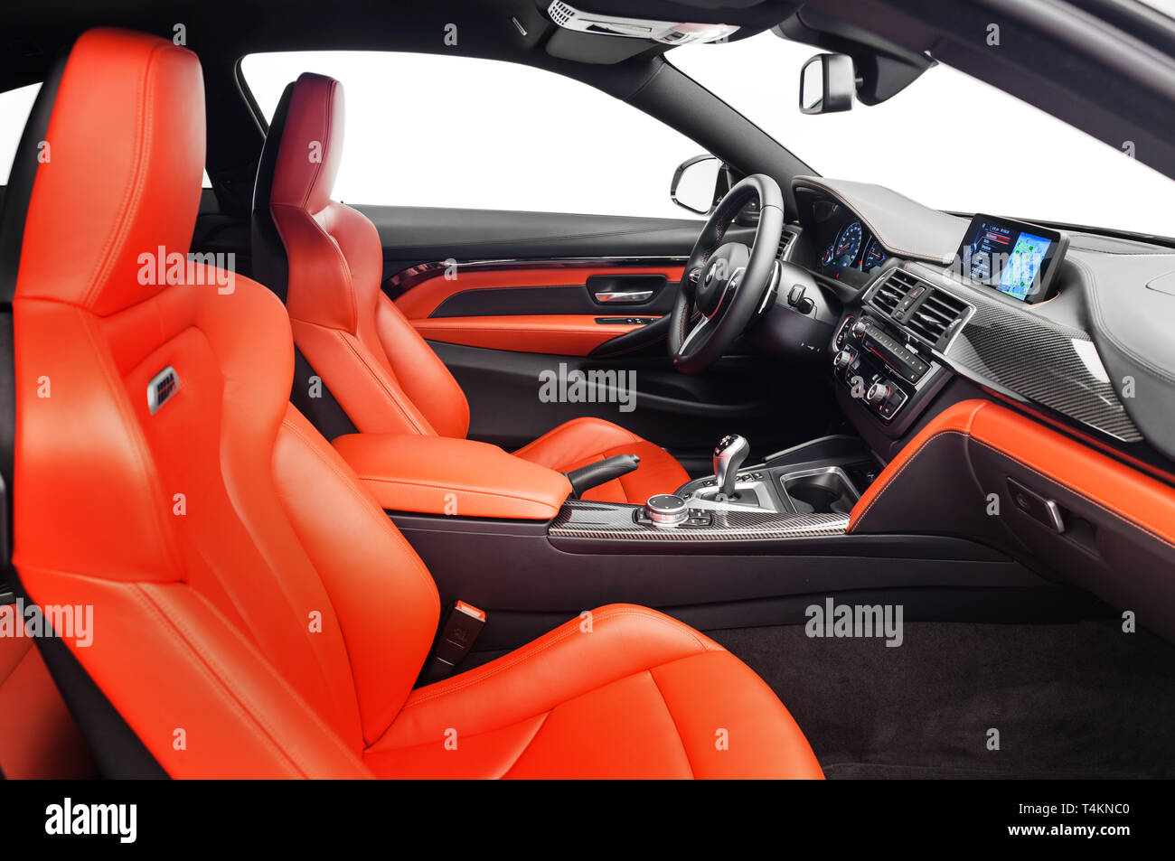 Bmw m4 interior hi-res stock photography and images - Alamy
