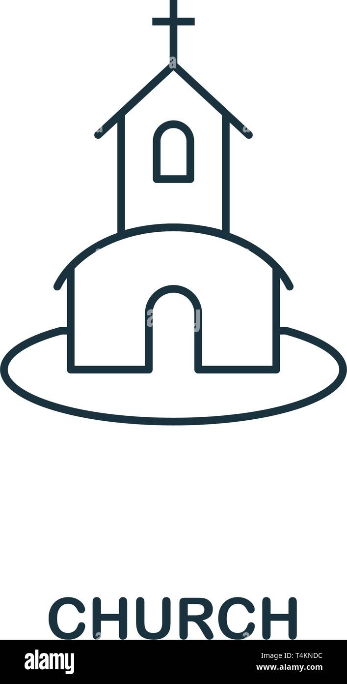 Traditional churches Stock Vector Images - Alamy
