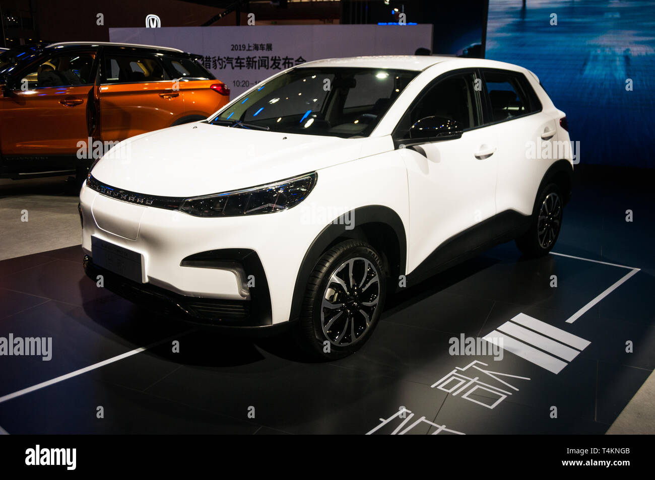 New Leopaard EV SUV unveiled at the 2019 Shanghai Auto Show Stock Photo ...