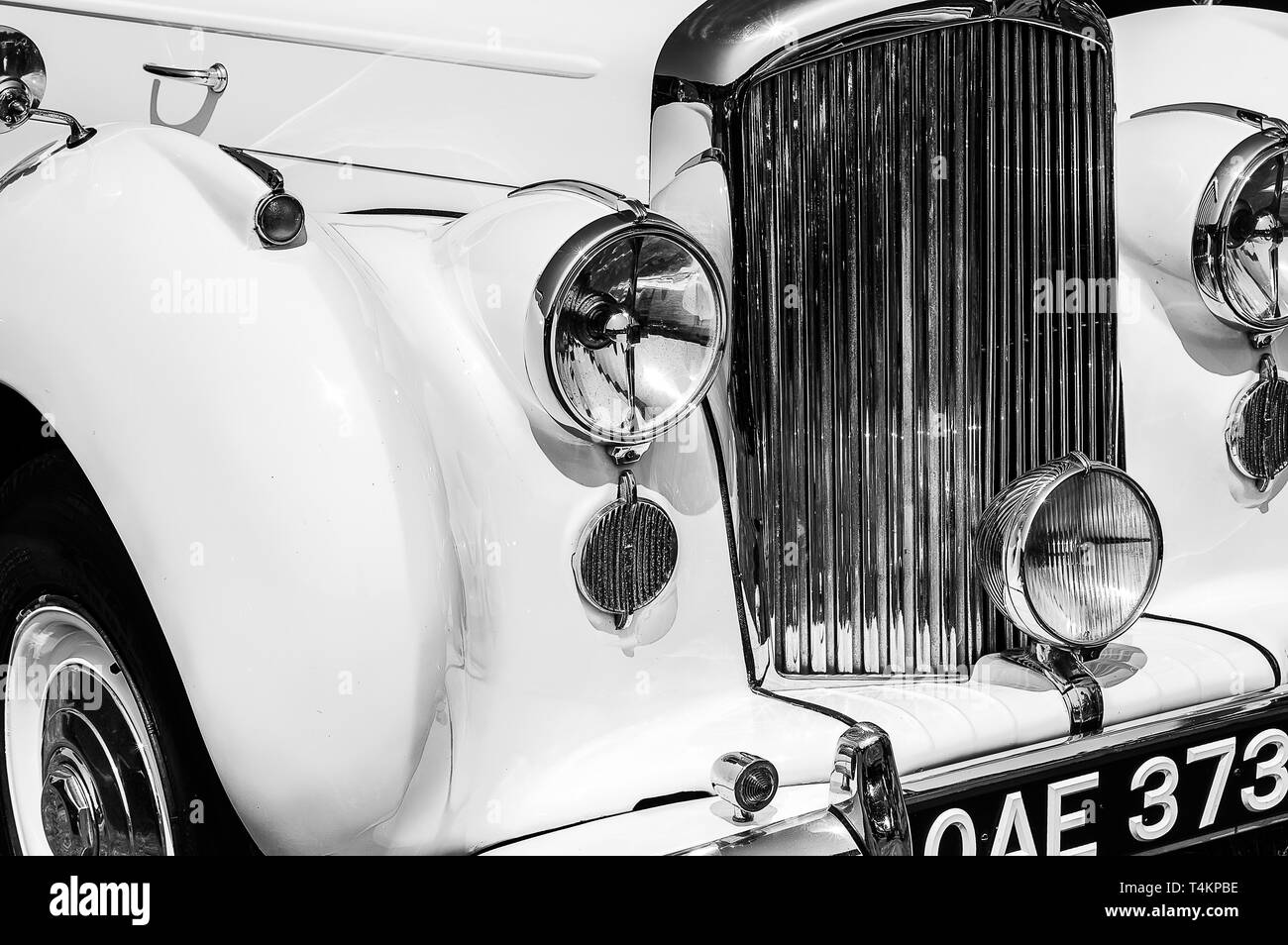 A 1951 Bemntley MK V1 on display at a car show Stock Photo - Alamy