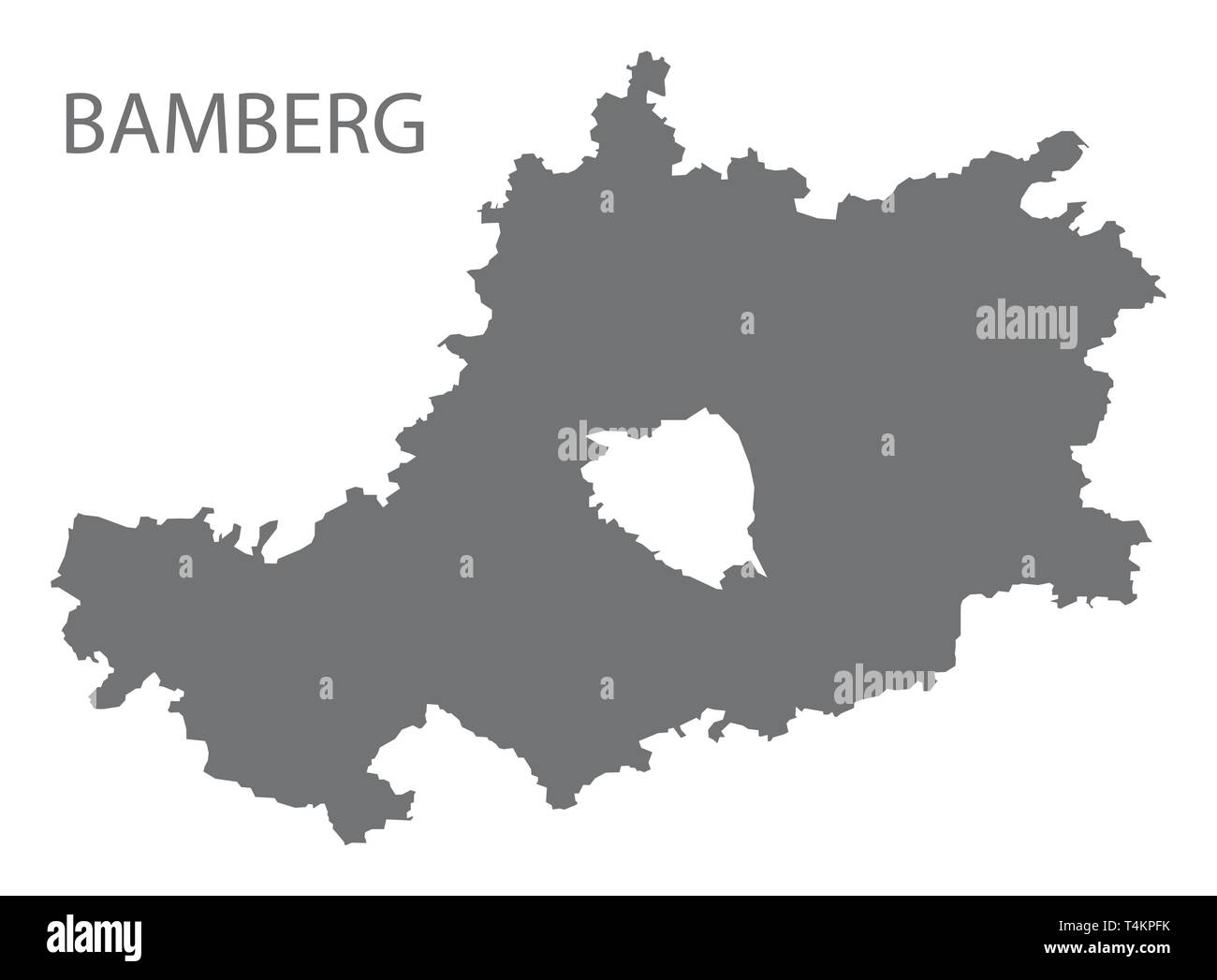 Map of bamberg hi-res stock photography and images - Alamy