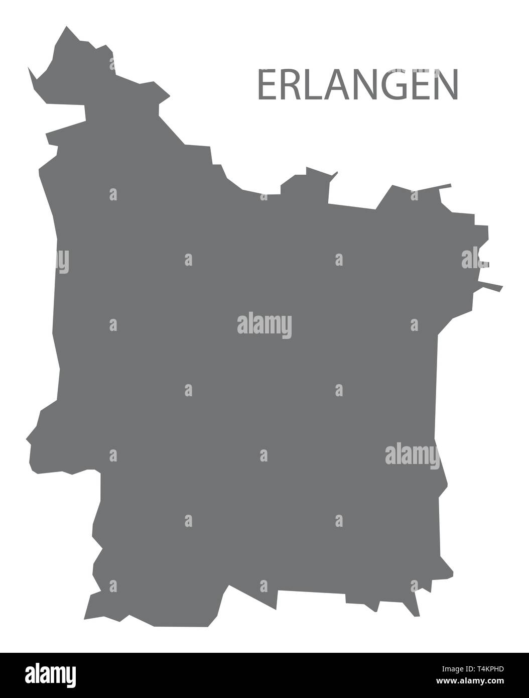 Erlangen map hi-res stock photography and images - Alamy