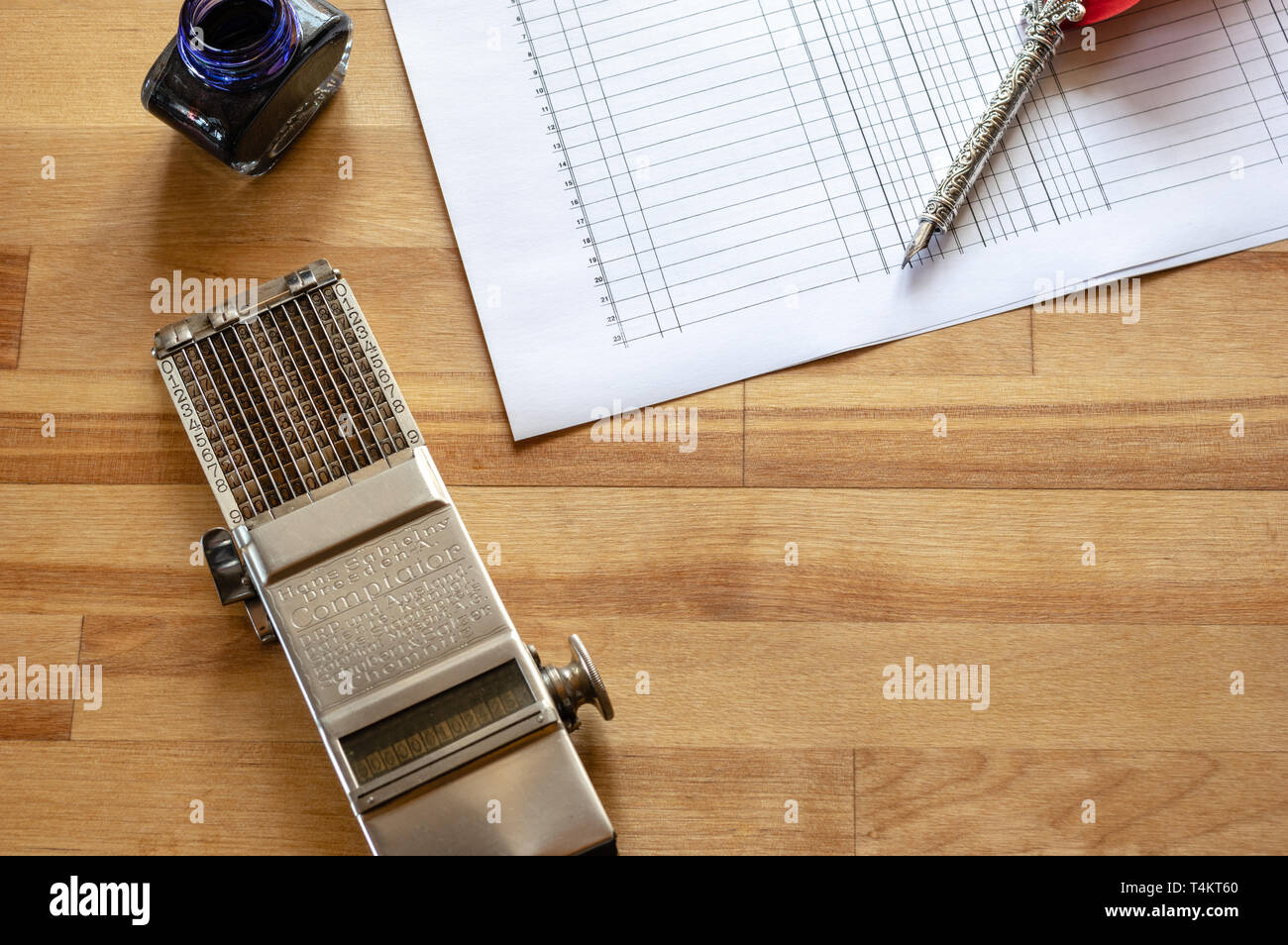 Accounting ledger journal hi-res stock photography and images - Alamy