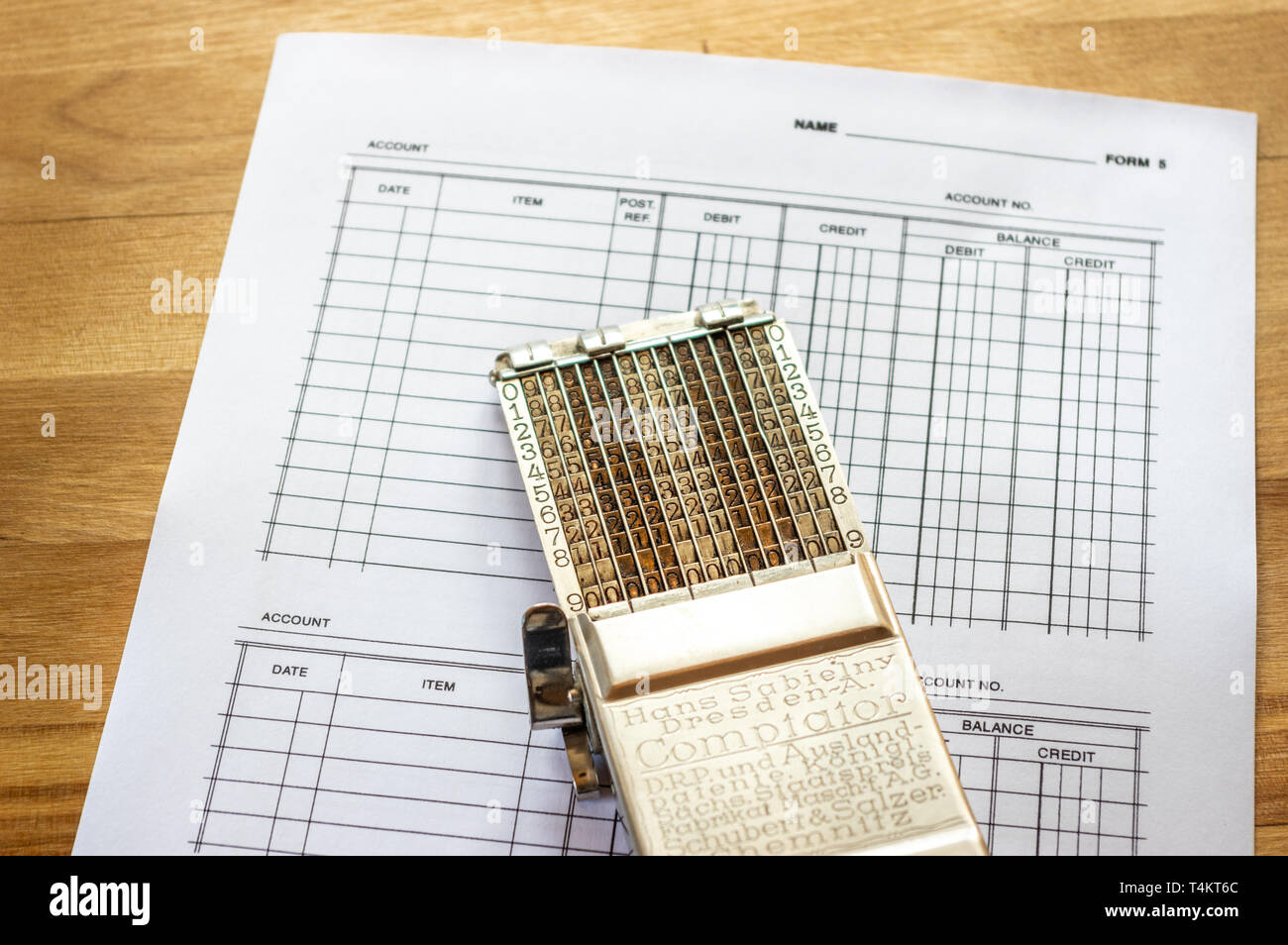 Accounting machine hi-res stock photography and images - Alamy