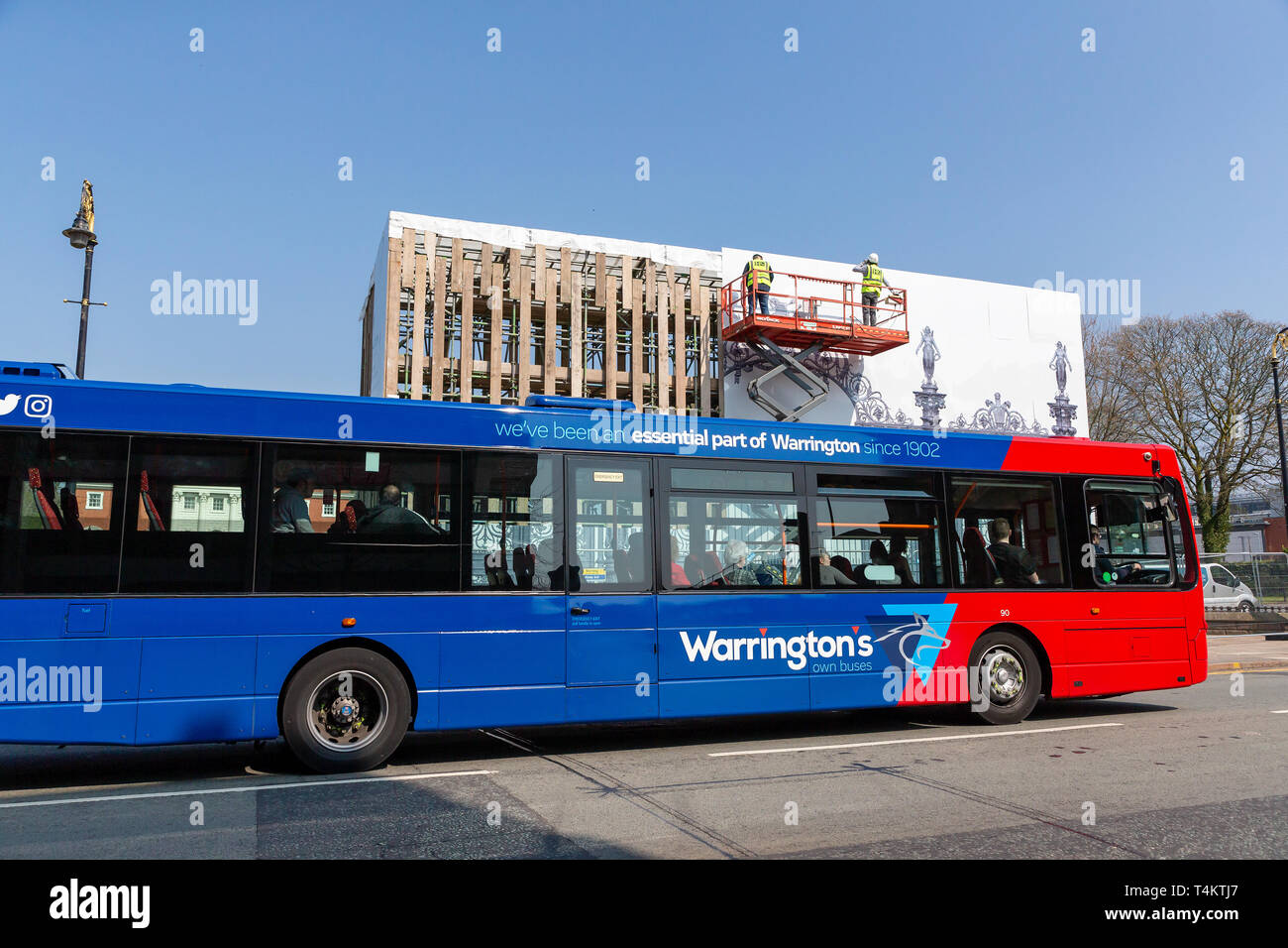Warrington own buses hi-res stock photography and images - Alamy