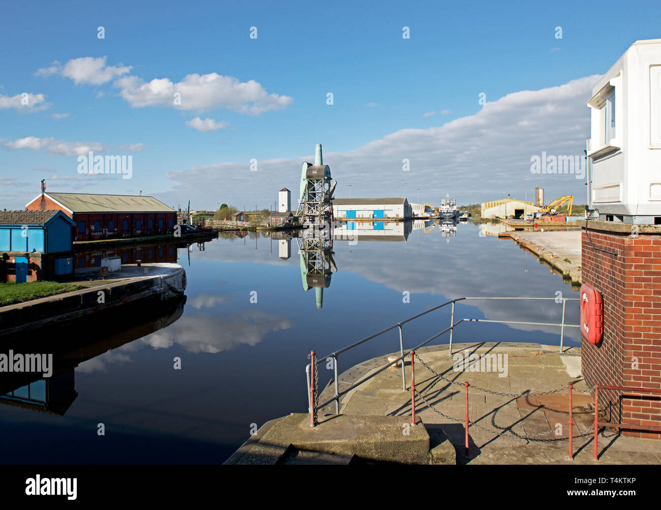 Goole Docks, East Yorkshire, England UK Stock Photo - Alamy