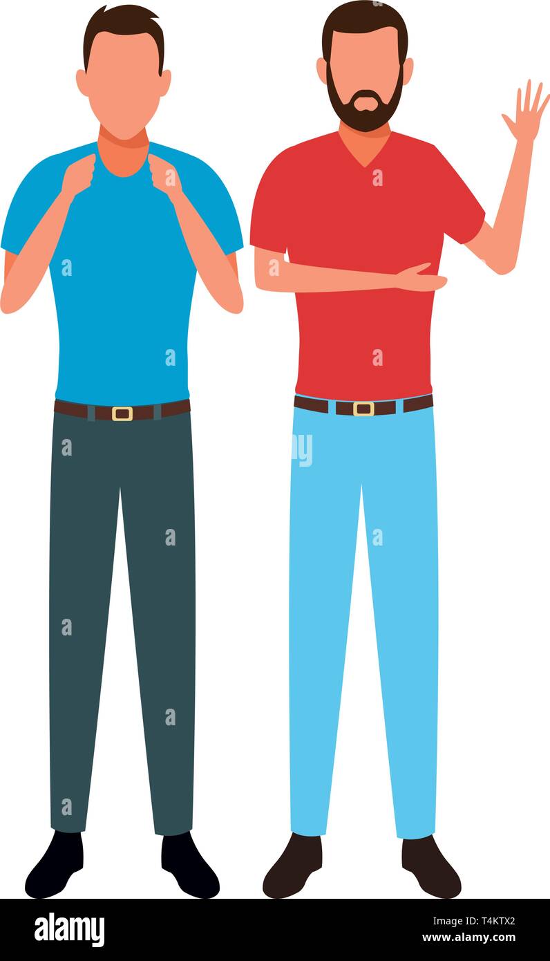 men avatar cartoon character Stock Vector Image & Art - Alamy