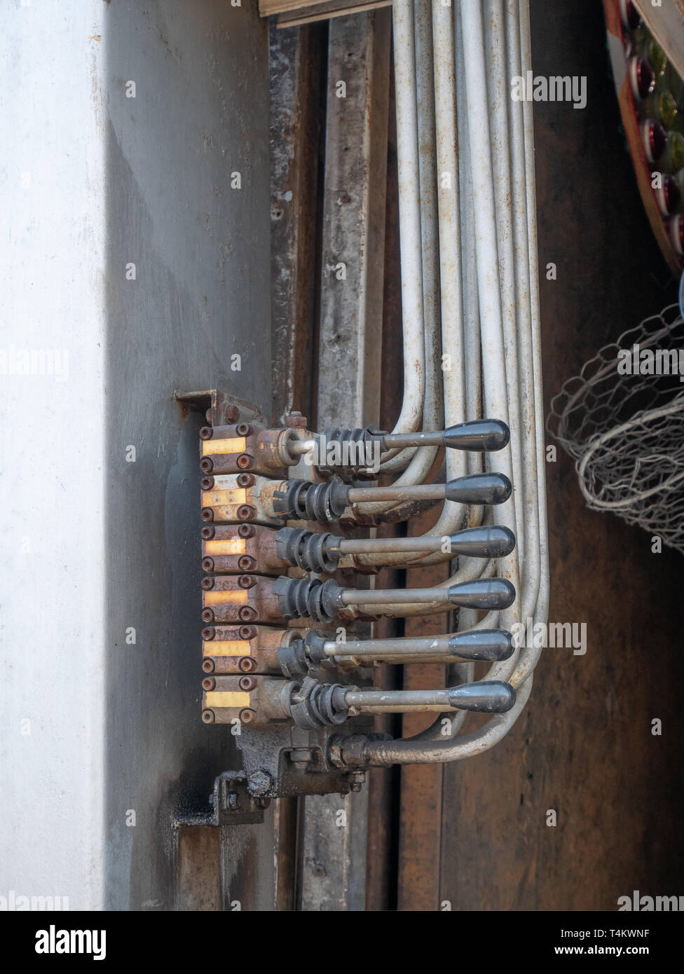 Hydraulic levers hi-res stock photography and images - Alamy