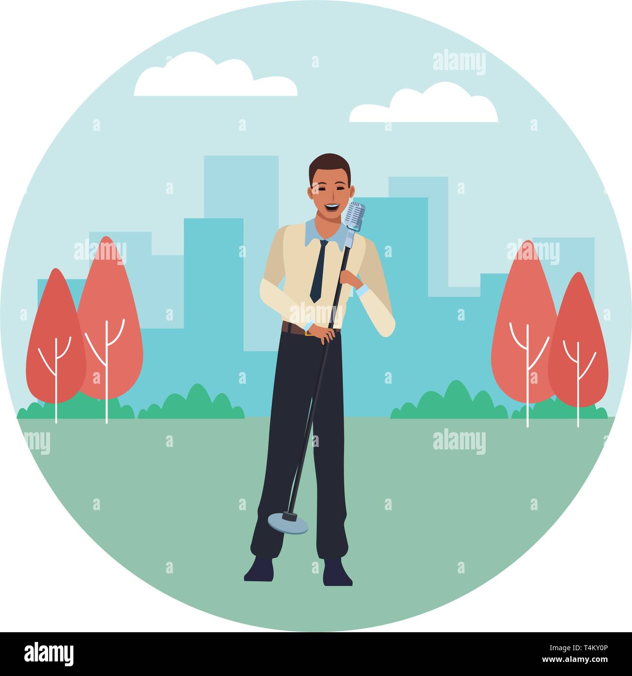 Avatar performing live hi-res stock photography and images - Alamy