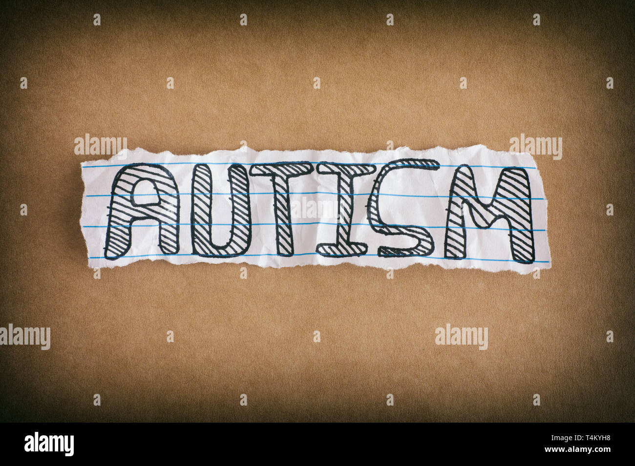 Childhood autism word hi-res stock photography and images - Alamy