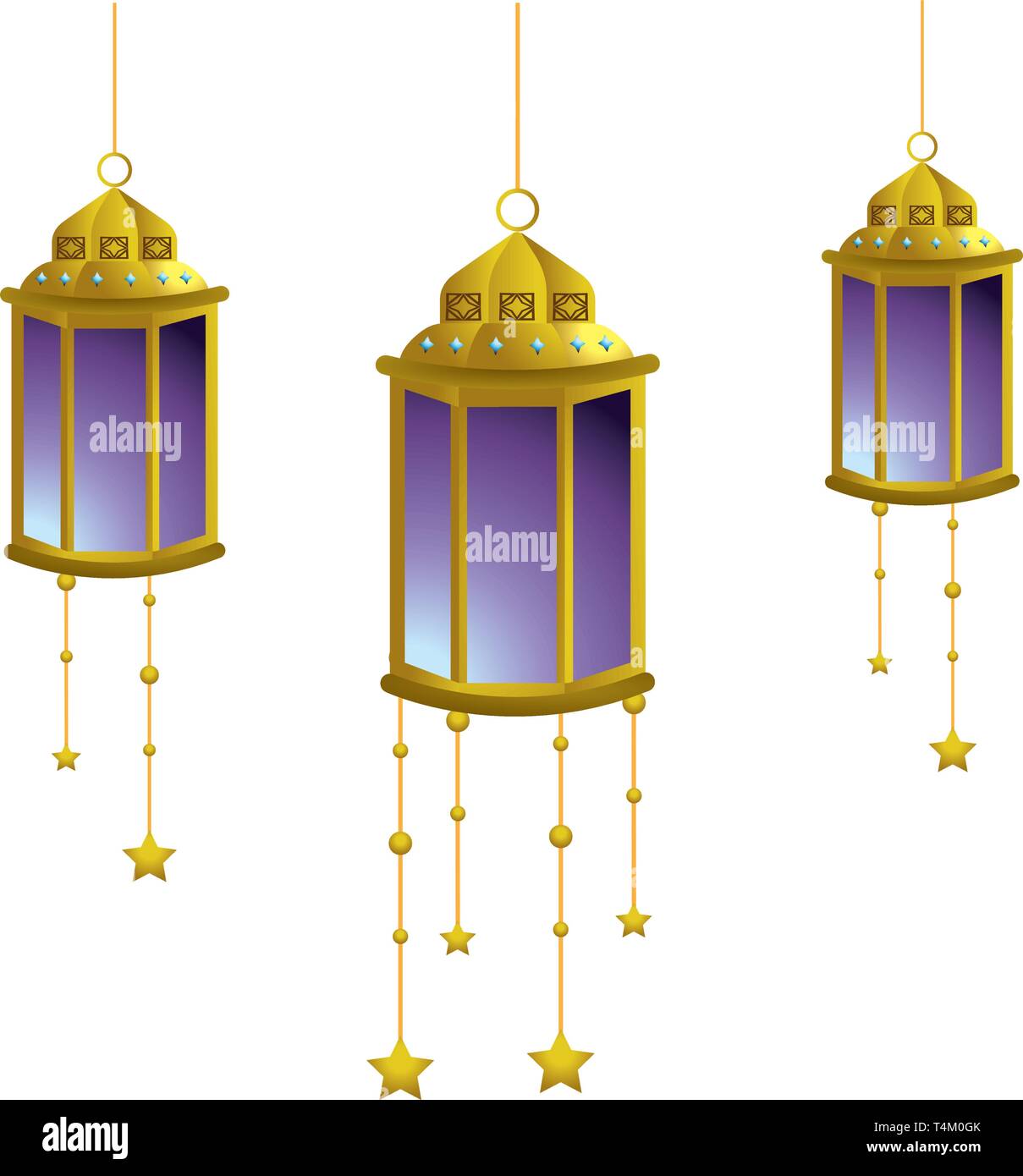 hanging lamp icon cartoon vector illustration graphic design Stock ...