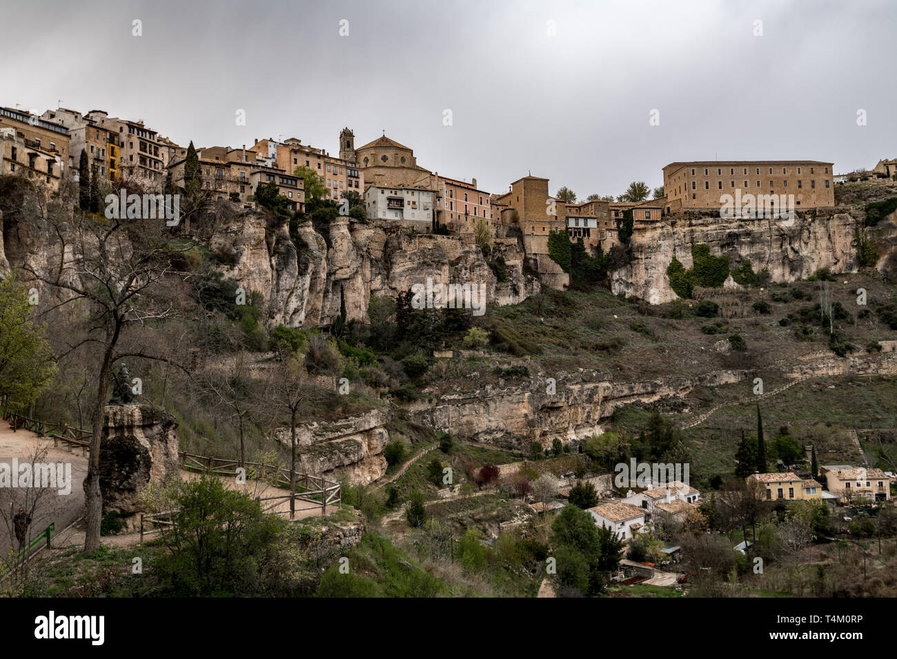 The hanging houses of Cuenca, Spain Stock Photo - Alamy