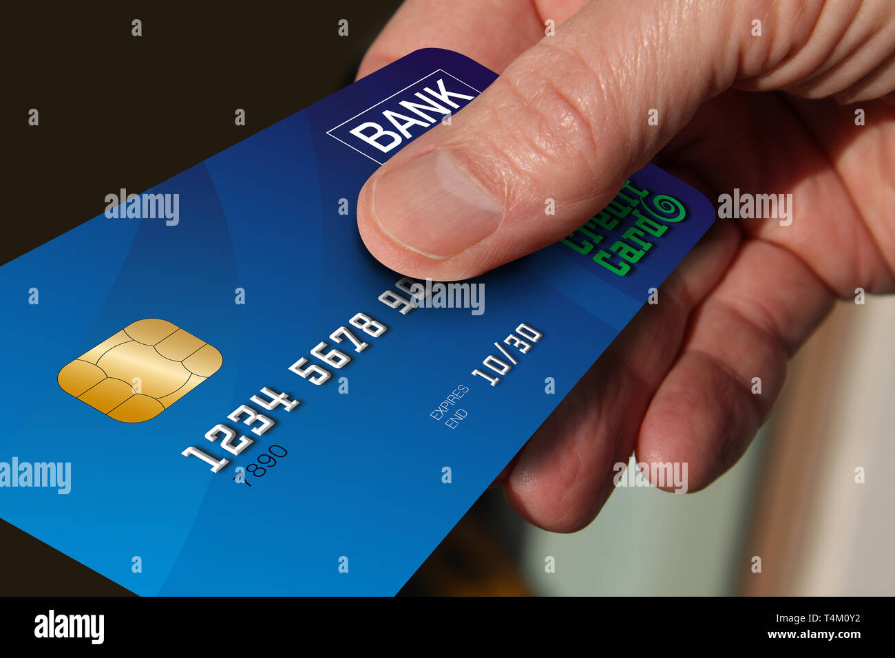 Businessman giving card hi-res stock photography and images - Alamy