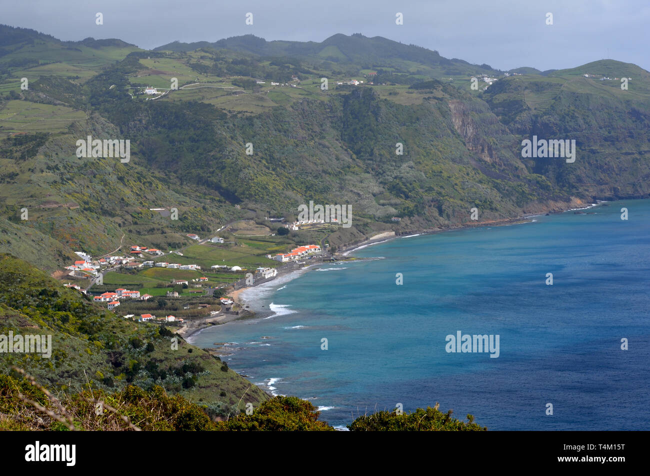 Praia Formosa Bay in Santa Maria island, Azores Stock Photo - Alamy