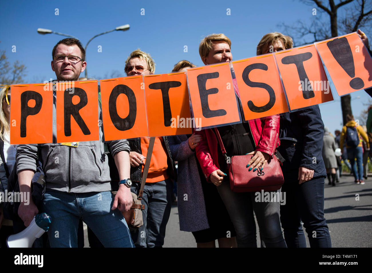 Trade union banner hi-res stock photography and images - Alamy
