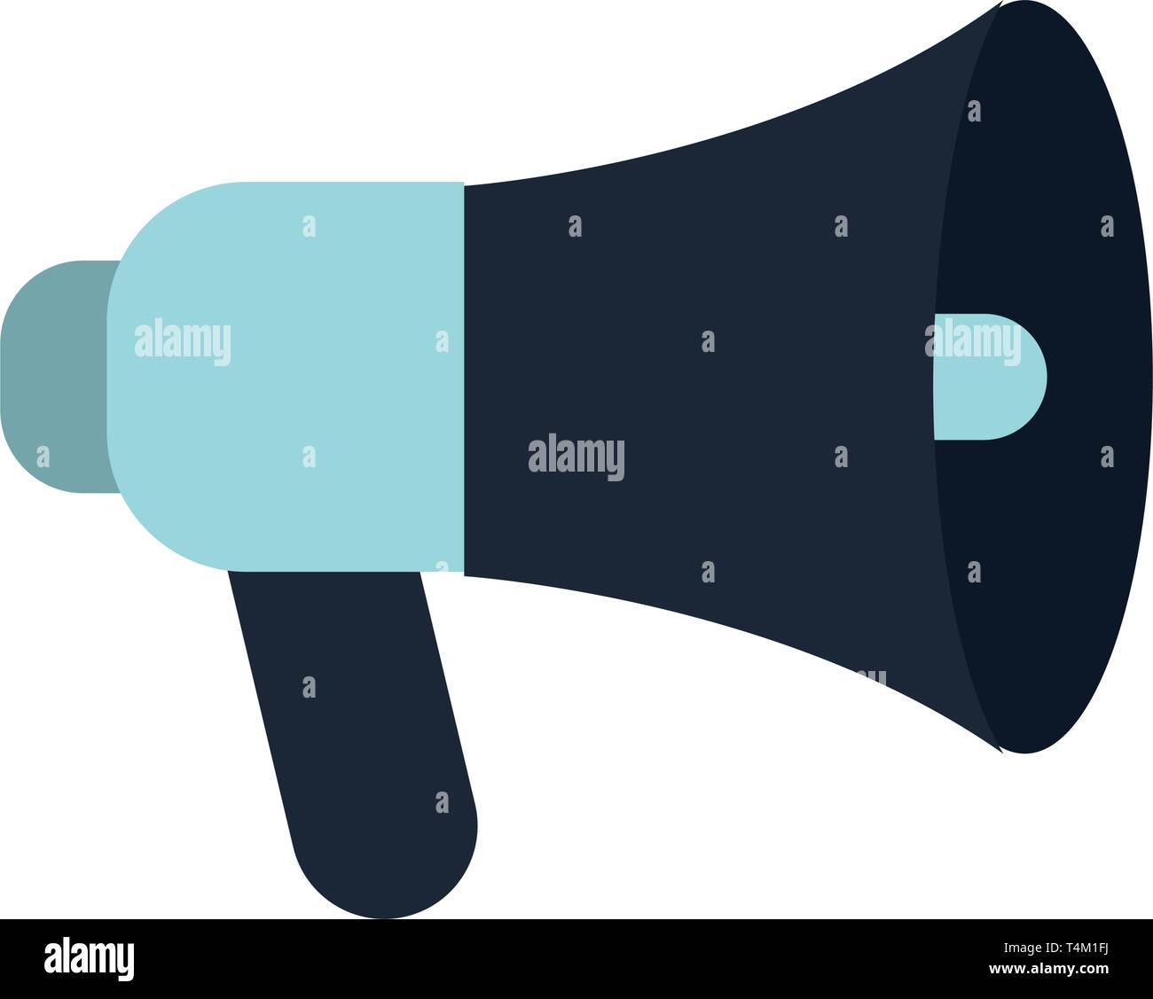 Bullhorn advertising symbol isolated Stock Vector Image & Art - Alamy
