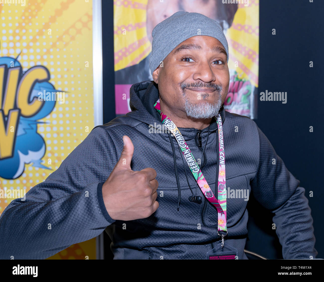 DORTMUND, GERMANY - April 14th 2019: Seth Gilliam (*1968, American ...