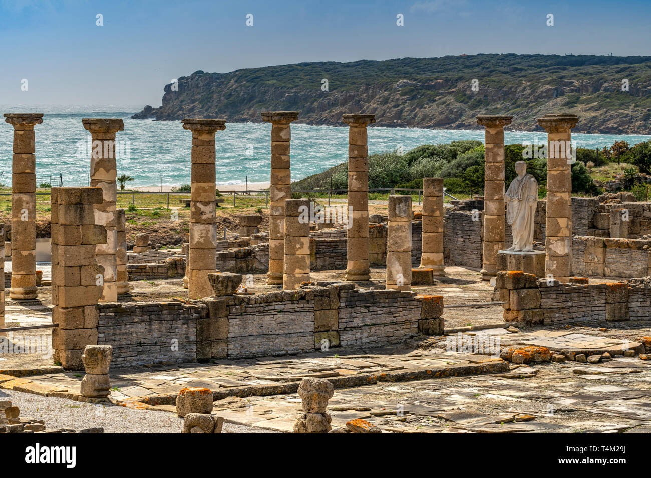 The ruins of the ancient Roman town of Baelo Claudia, Bolonia ...