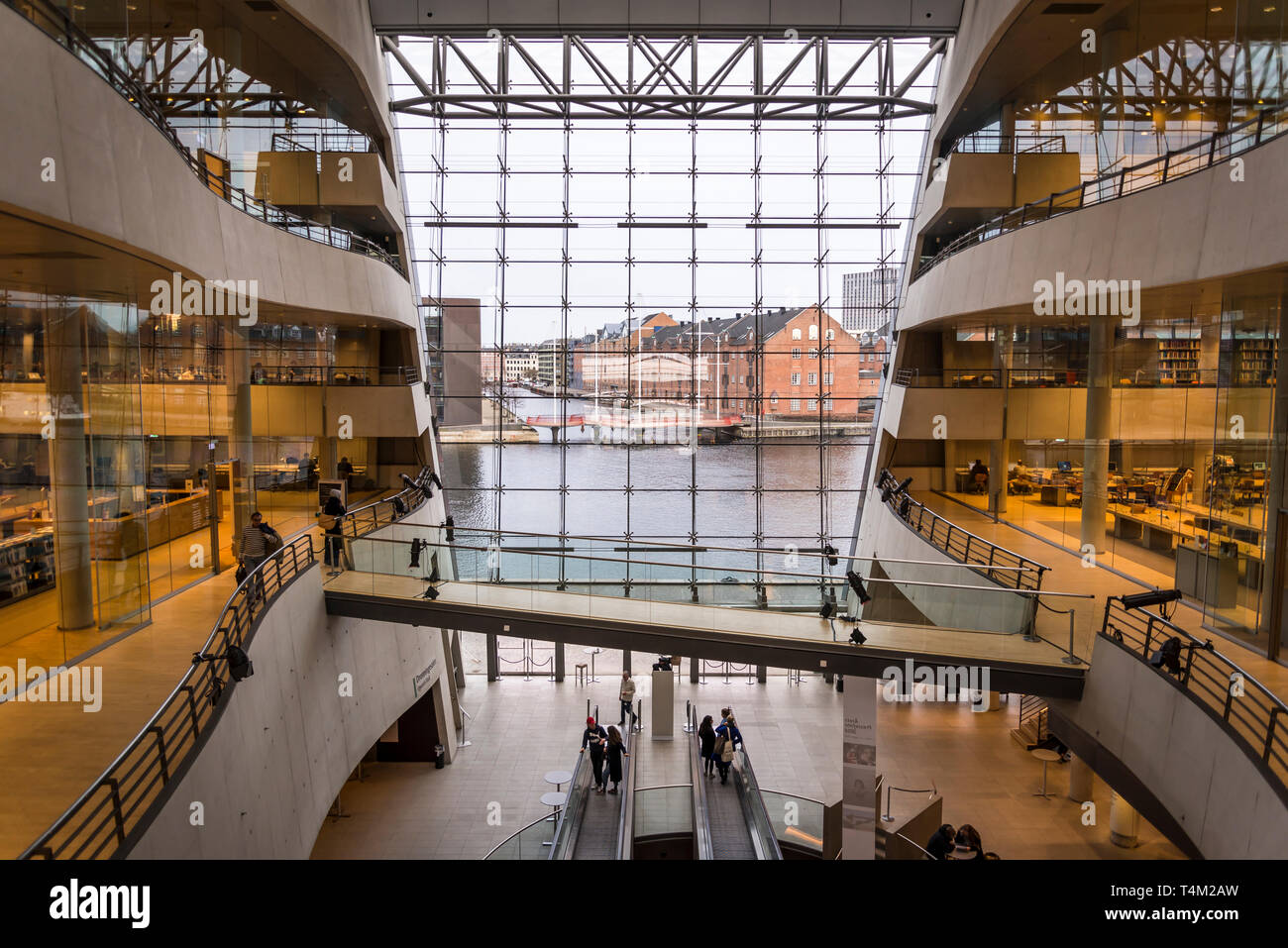 Black Diamond building, a modern waterfront extension to the Royal ...