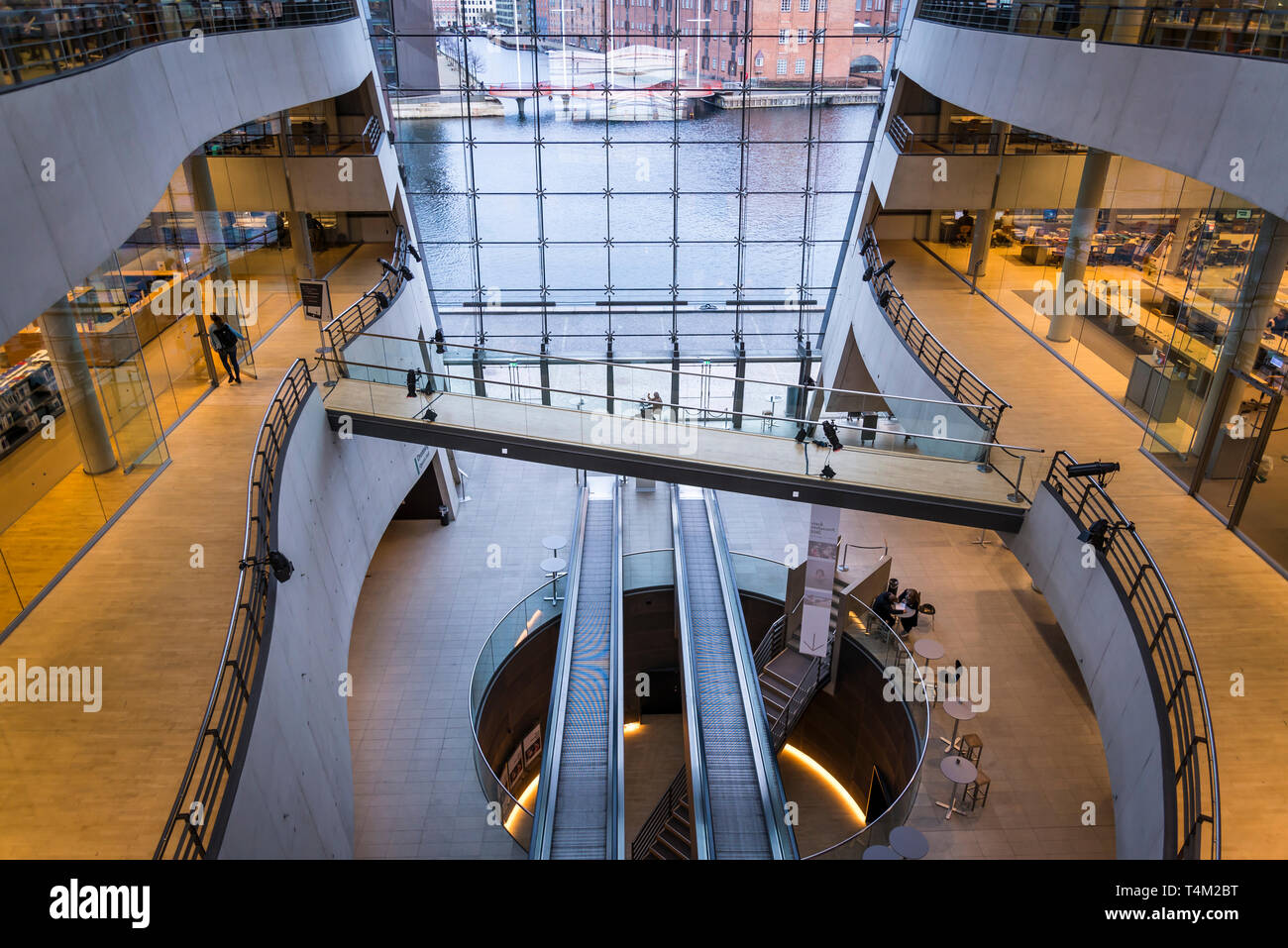 Black Diamond building, a modern waterfront extension to the Royal ...