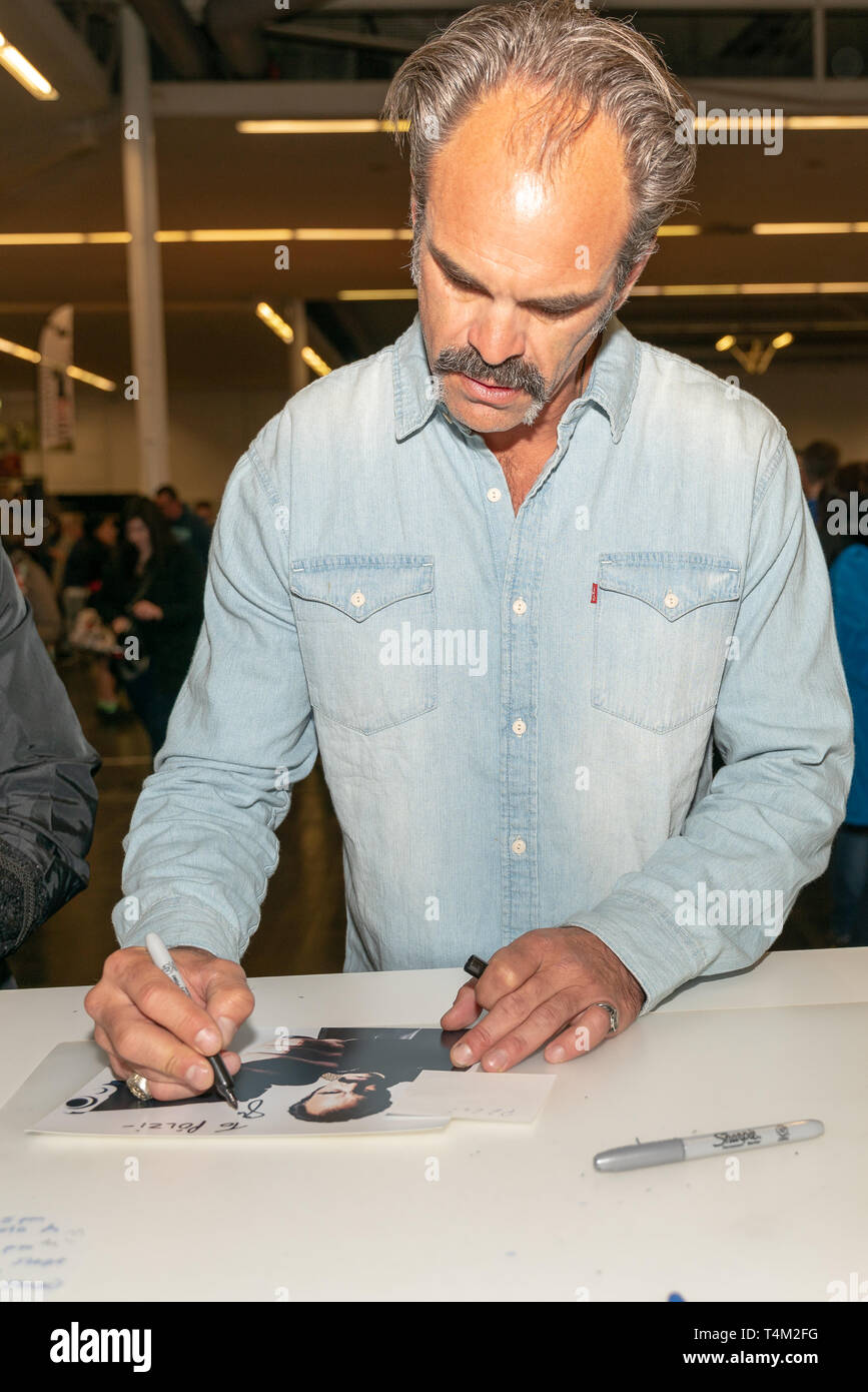 DORTMUND, GERMANY - April 14th 2019: Steven Ogg (*1973, Canadian actor ...