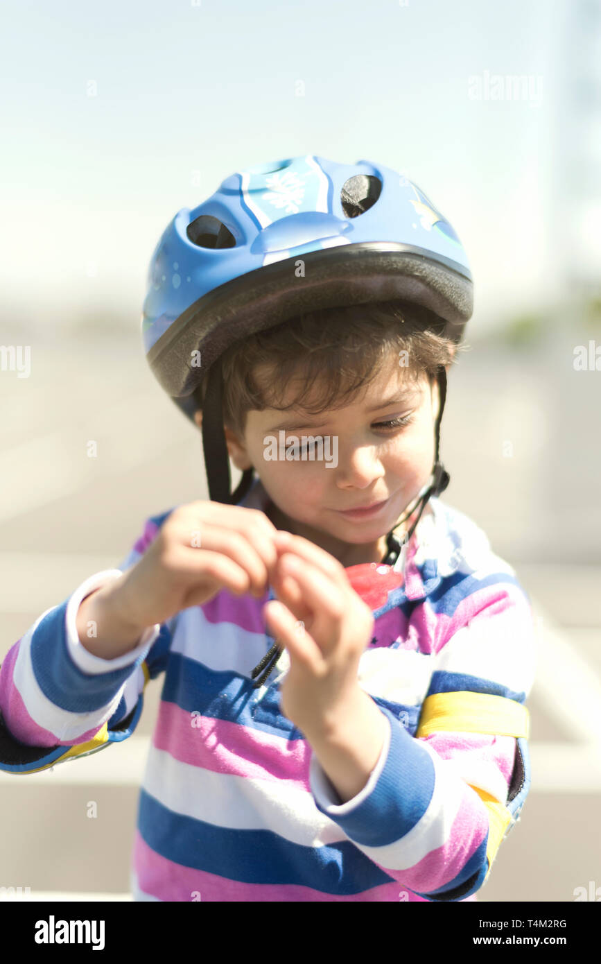 Children helmet pads hi-res stock photography and images - Alamy