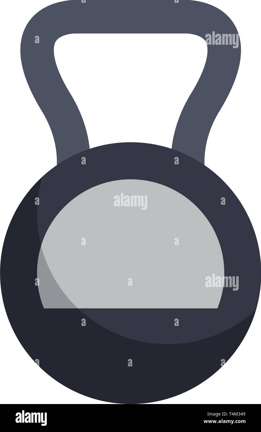 Kettlebell gym equipment symbol Stock Vector Image & Art - Alamy