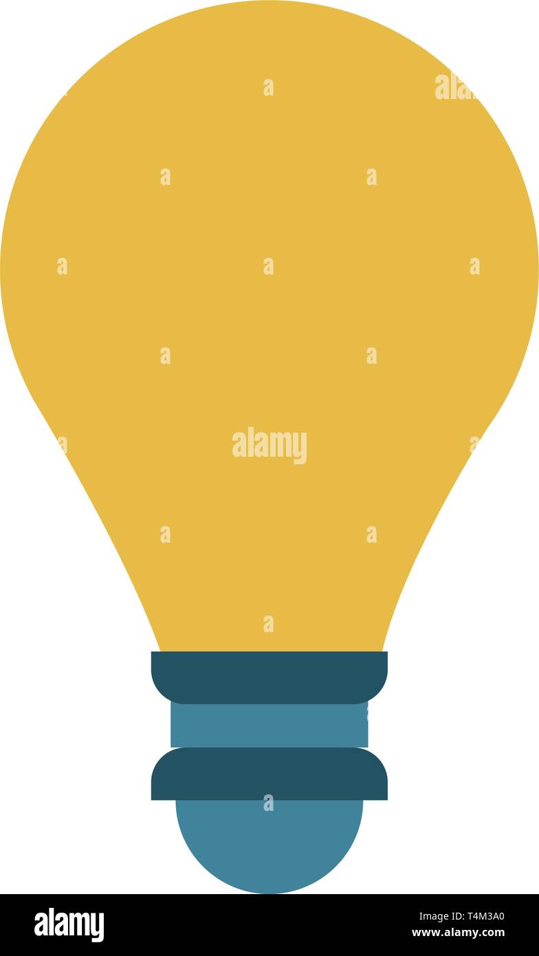 Bulb light symbol isolated Stock Vector Image & Art - Alamy