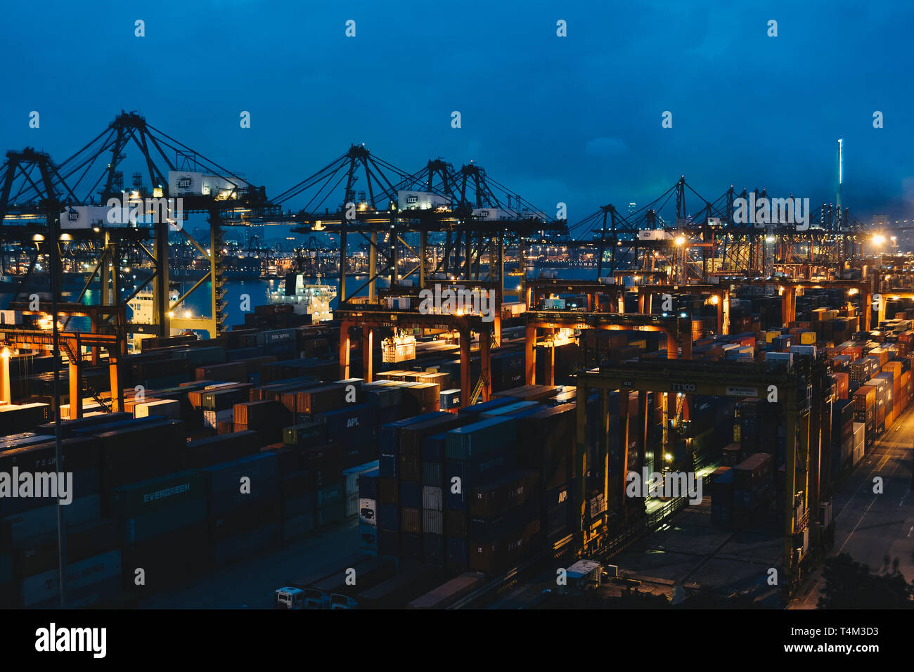 Transshipment Port Hub High Resolution Stock Photography and Images - Alamy