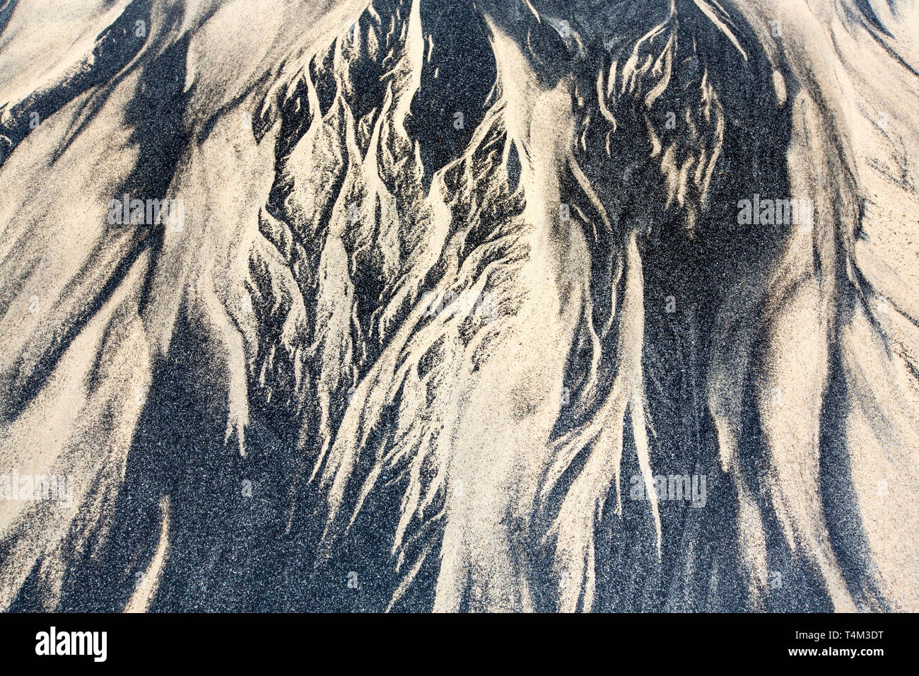 Patterns on the beach in St Ives, Cornwall, UK Stock Photo - Alamy