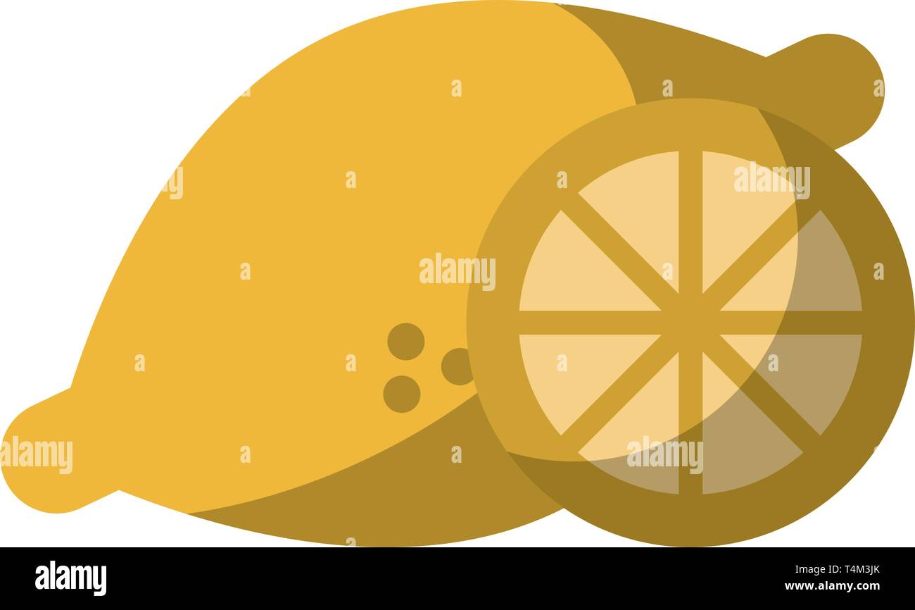Lemon citric fruit isolated Stock Vector Image & Art - Alamy