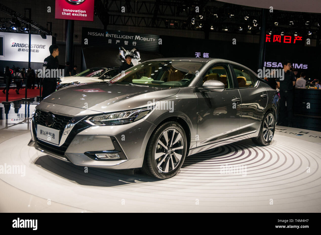 Nissan Sylphy unveiled at the 2019 Shanghai Auto Show Stock Photo - Alamy