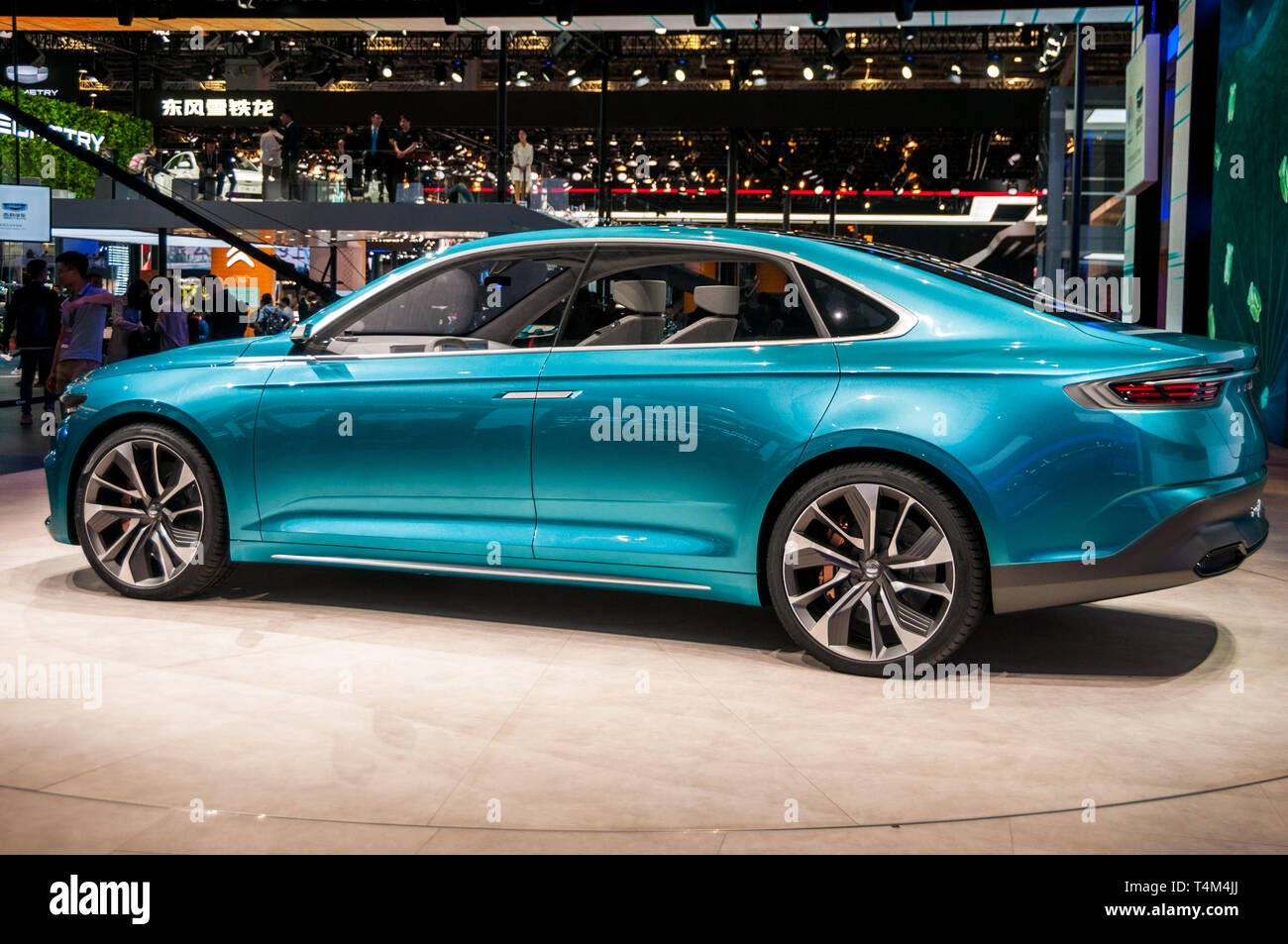 Geely Preface concept debuting at the 2019 Shanghai Auto Show and ...