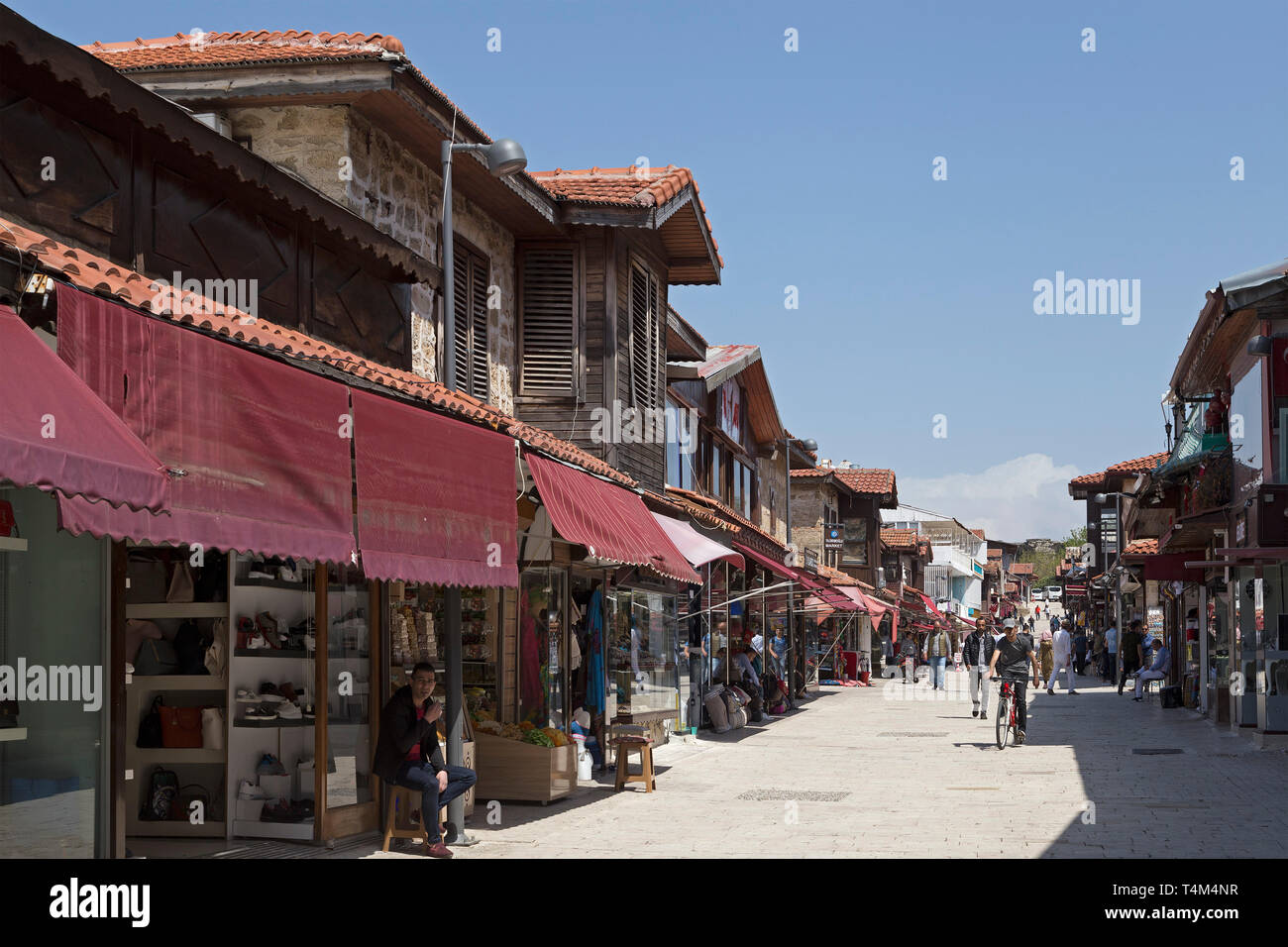 Shopping street antalya turkey hi-res stock photography and images - Alamy
