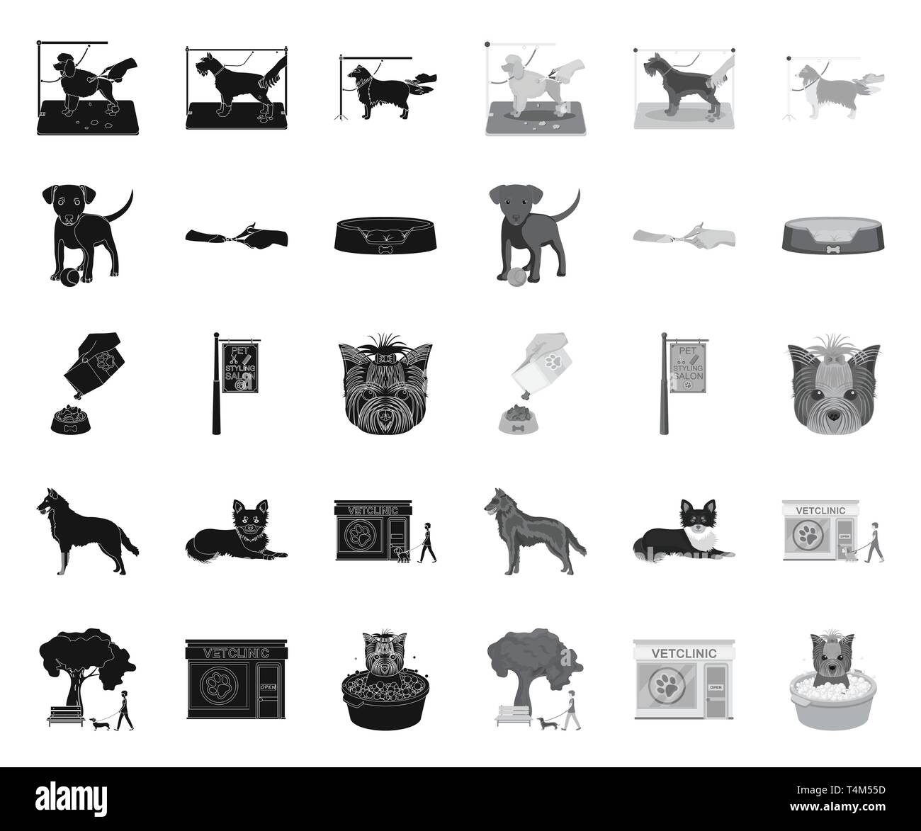 ball,banner,bathing,black.mono,bowl,care,collection,dog,education,feed ...
