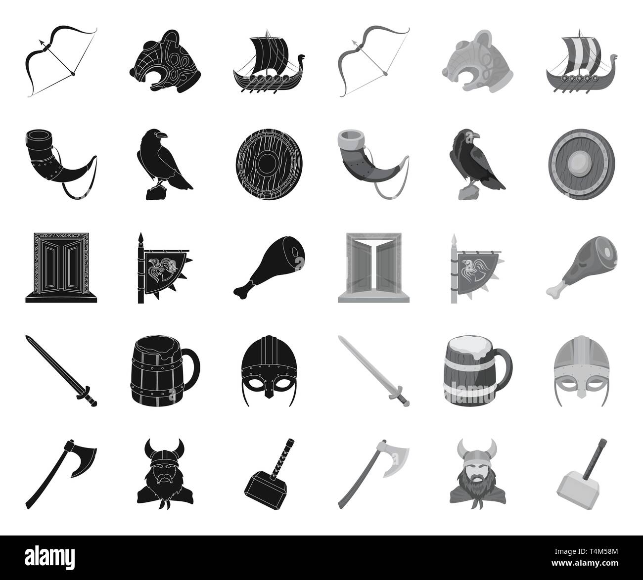 Ancient Norse Warrior Symbols Scandinavian Viking Design Ancient Norse