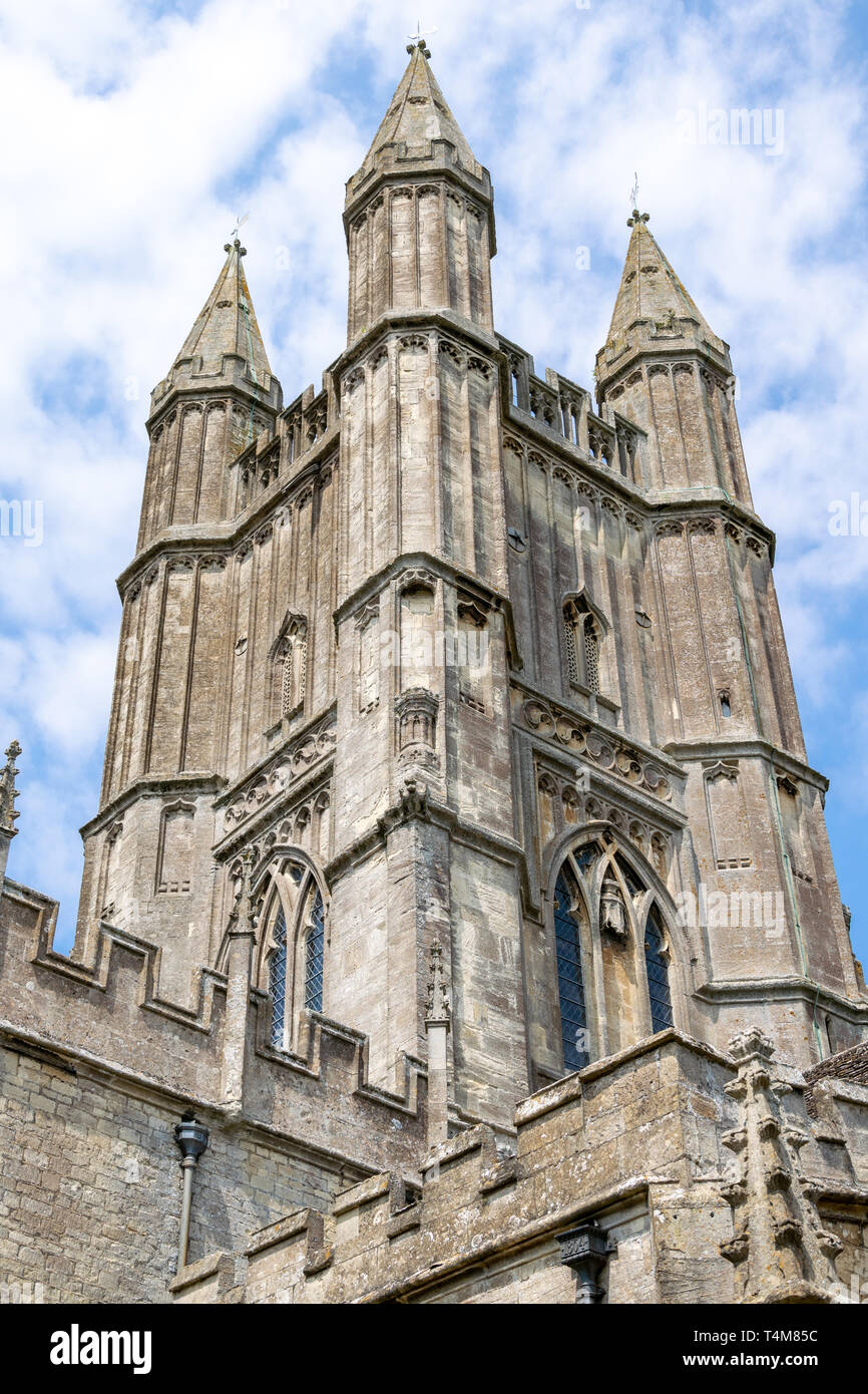 Tower of the Church of St Sampson, Cricklade, Wiltshire Stock Photo - Alamy