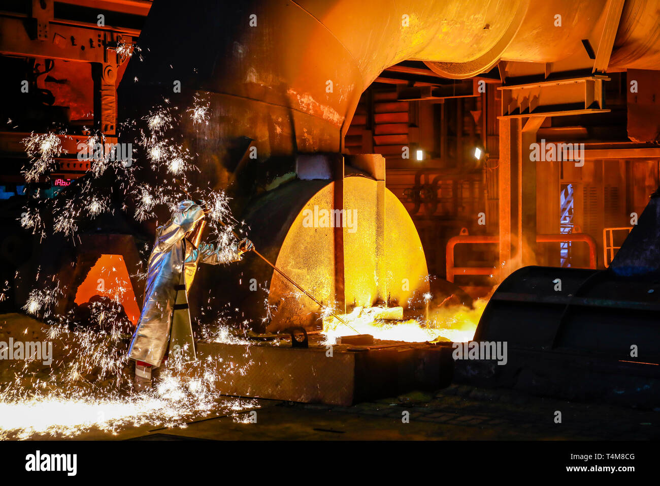 Steel works in duisburg germany hi-res stock photography and images - Alamy