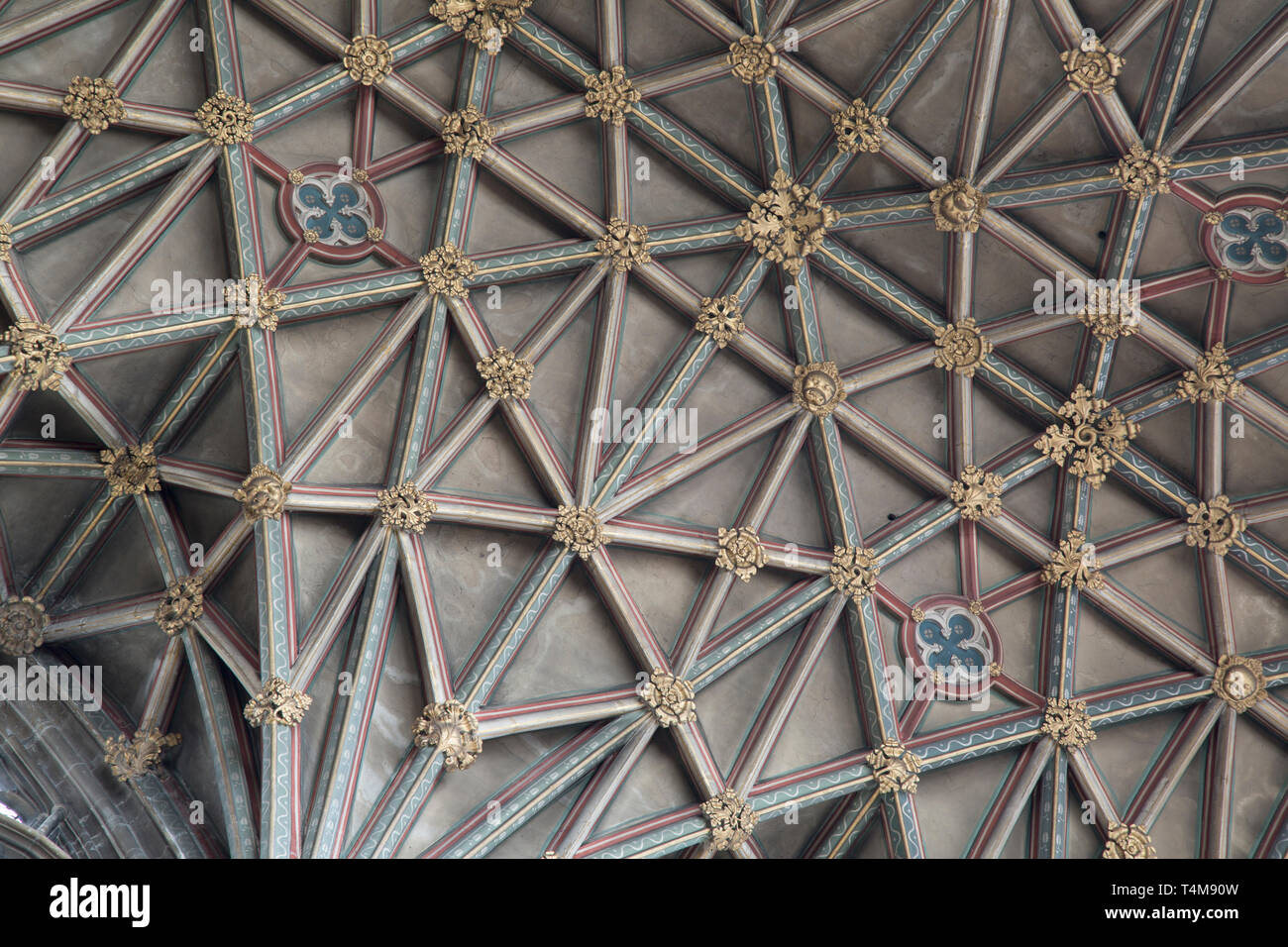 Ceiling of Gloucester Cathedral, England, UK Stock Photo - Alamy