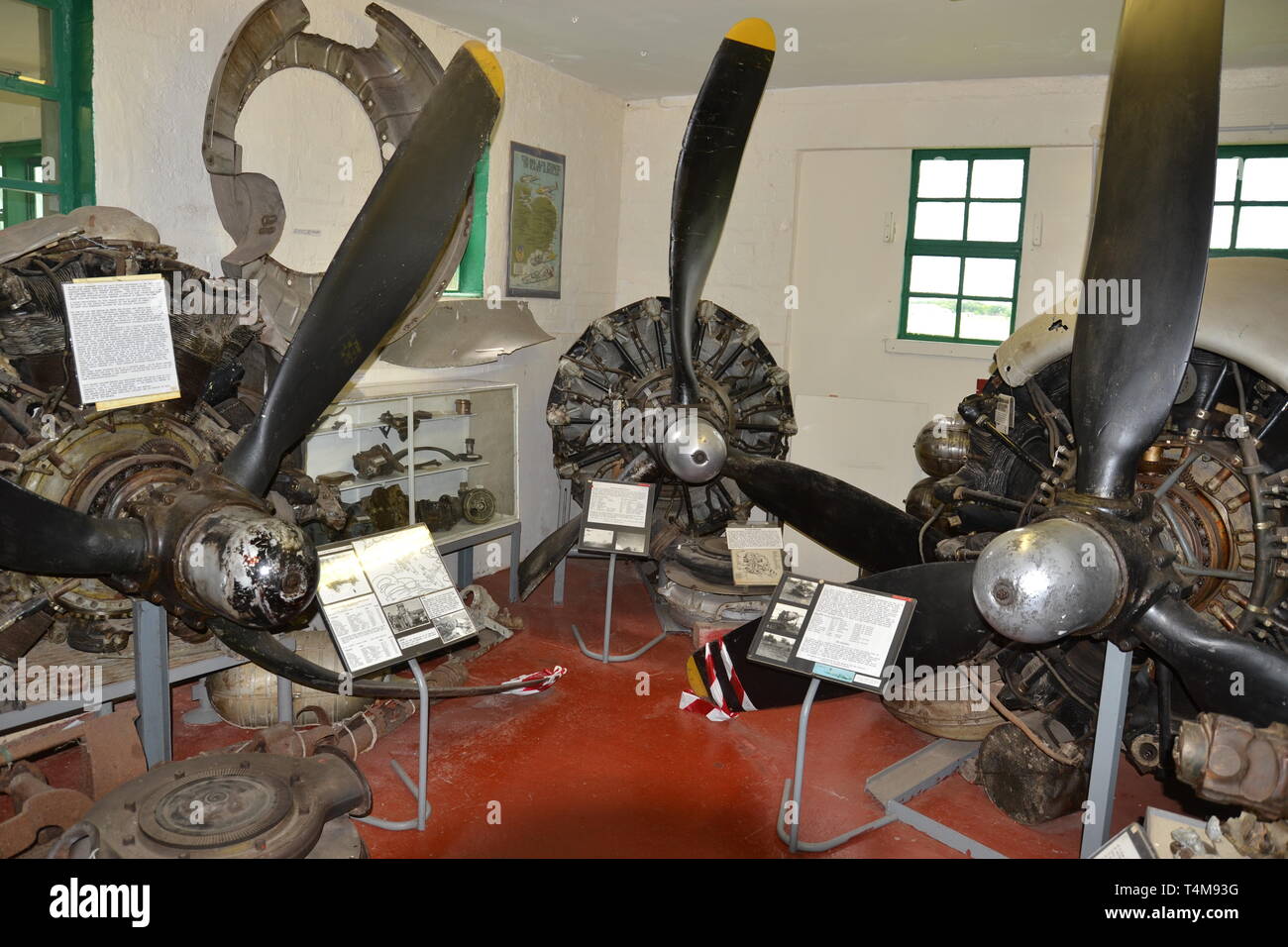 Wrecked propellers rescued from crash sites, on display at Parham ...