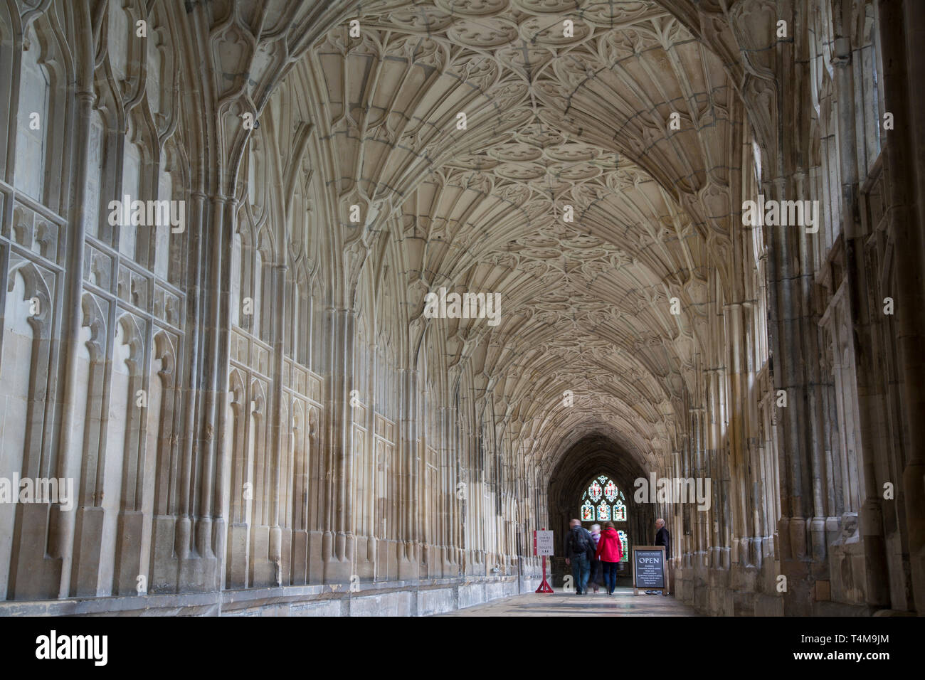 Cloister; Gloucester Cathedral; England; UK Stock Photo - Alamy