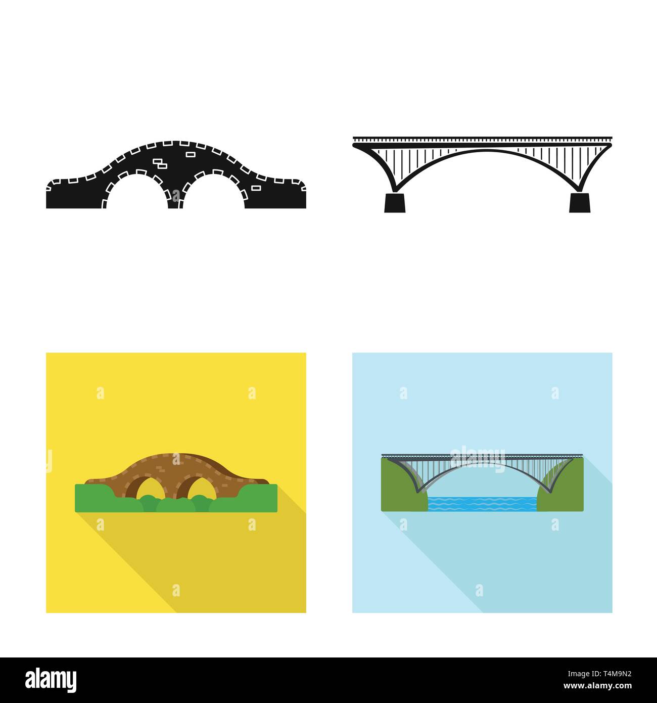Isolated Object Of Connection And Design Sign Set Of Connection And Side Stock Symbol For Web