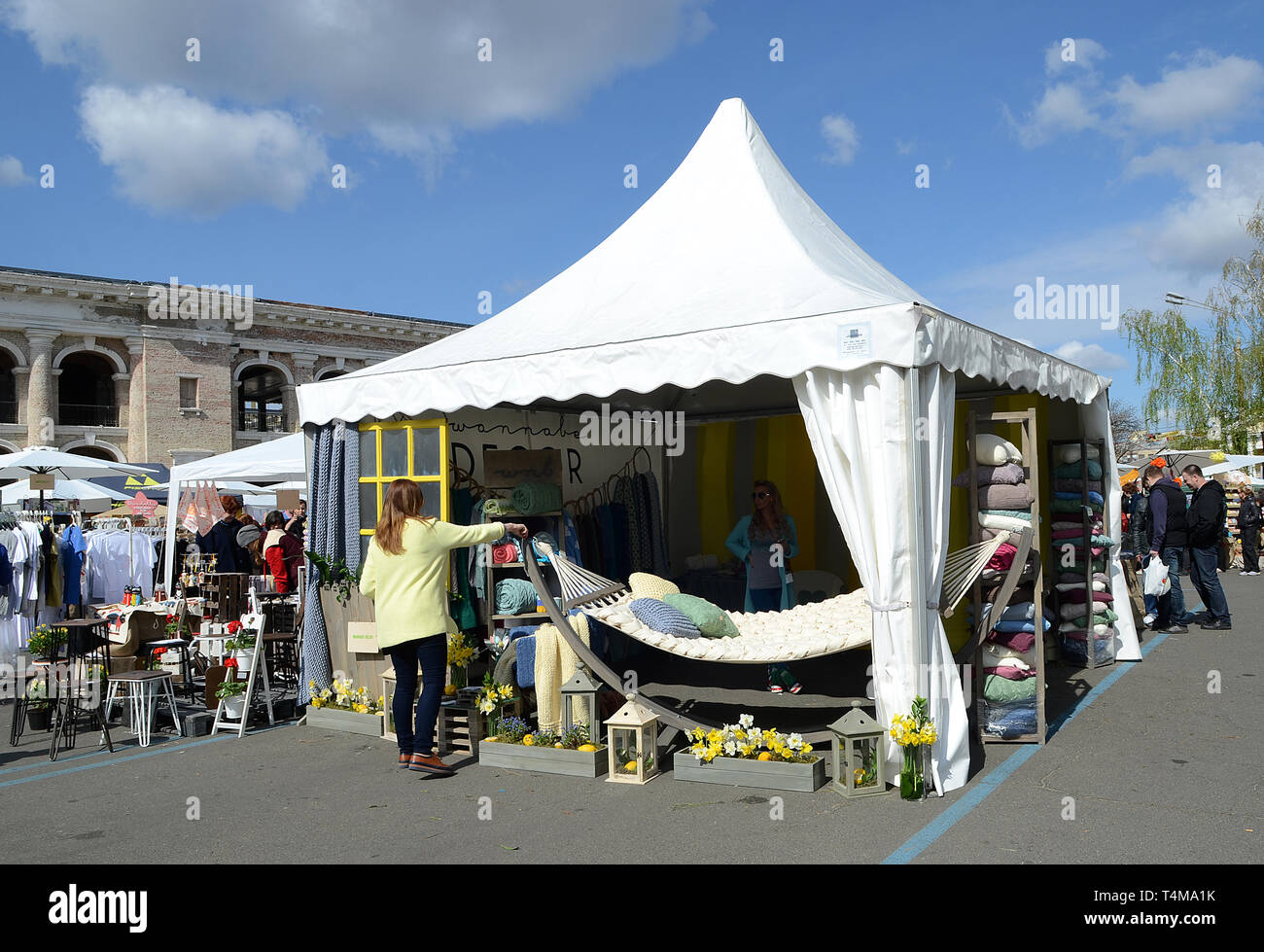 Kiev, Ukraine. Festival of Ukrainian products made in Ukraune on the ...