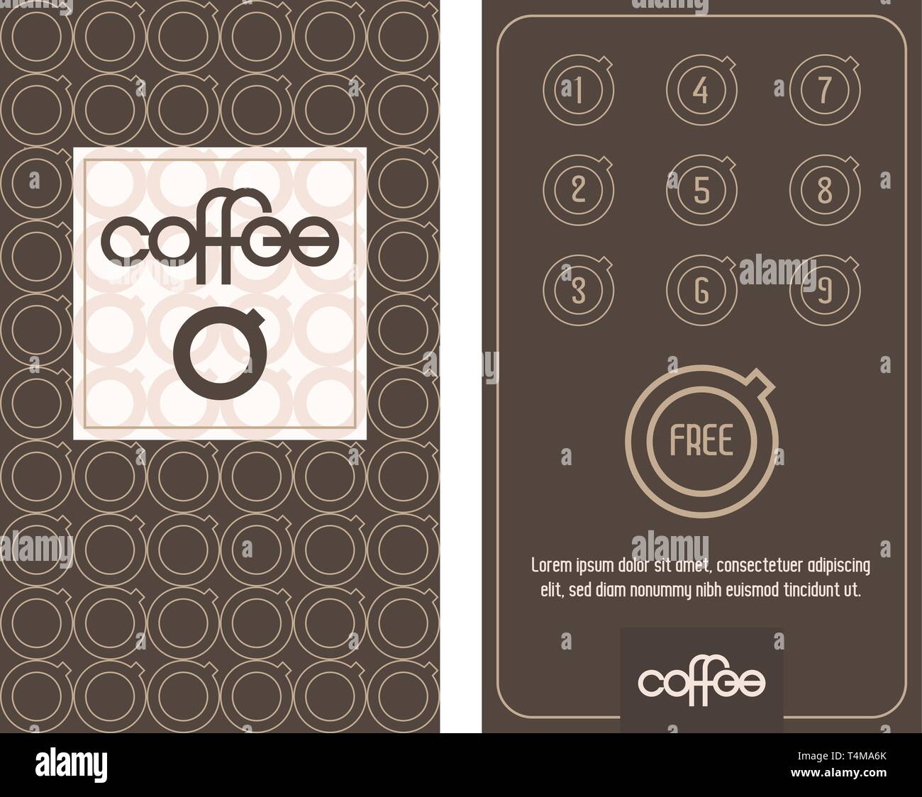 Houses and cafeteria Stock Vector Images - Alamy