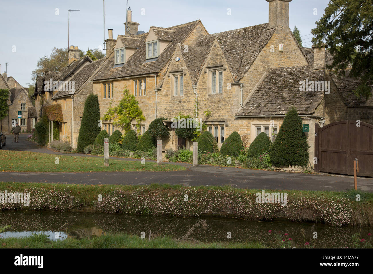 Lower Slaughter, Cotswold Village, Cheltenham, England, UK Stock Photo ...