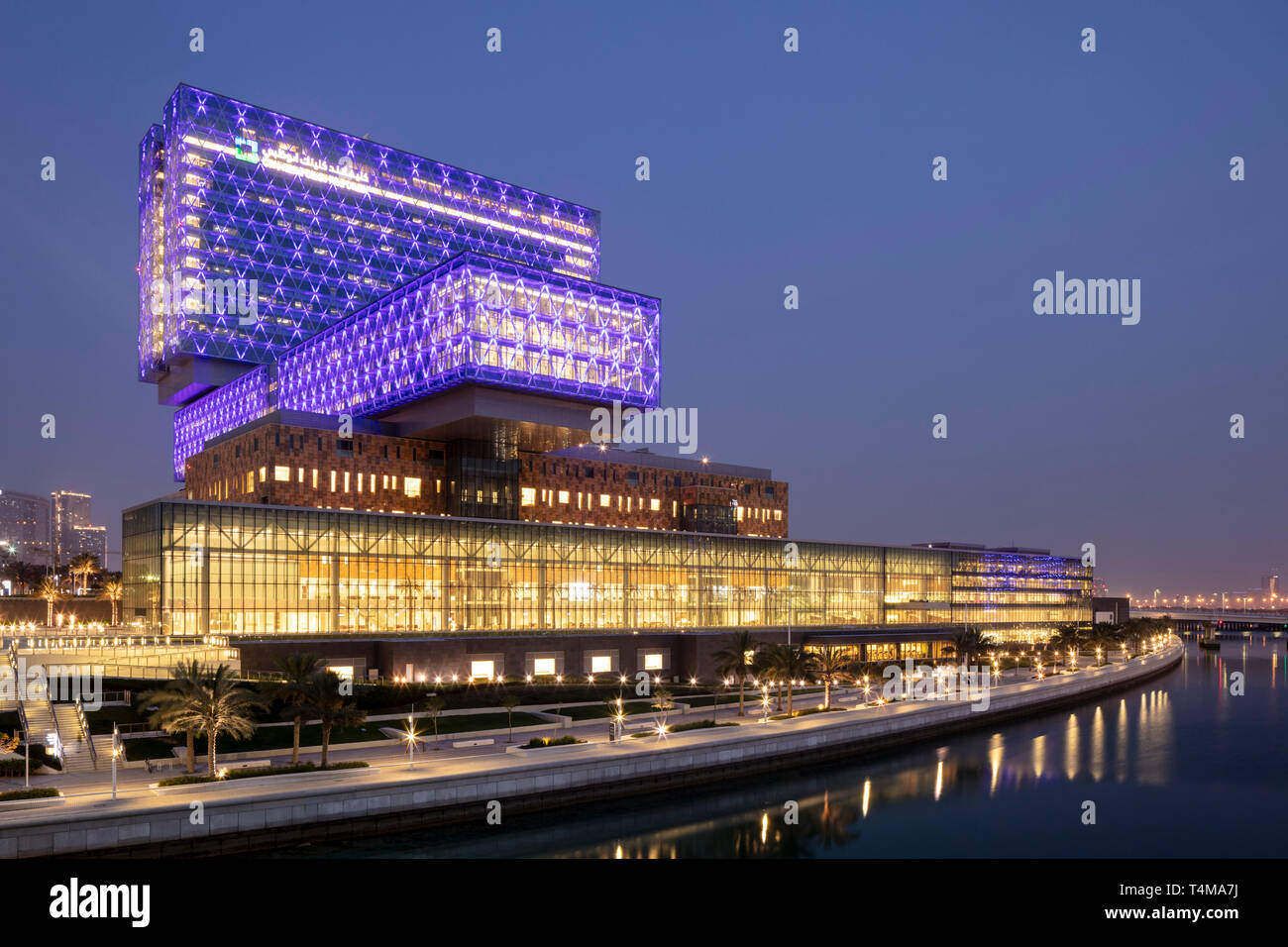 AL MARYAH ISLAND, ABU DHABI, UNITED ARAB EMIRATES - April 1, 2019: The ...