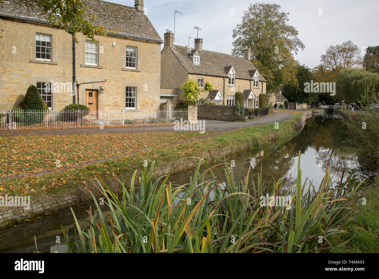 Lower Slaughter, Cotswold Village, Cheltenham, England, UK Stock Photo ...