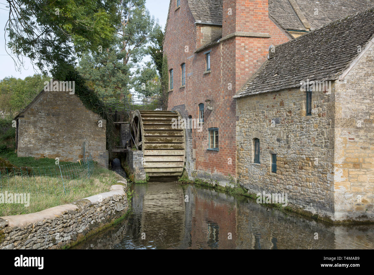 Old Mill Museum, Lower Slaughter, Cotswold Village, Cheltenham, England ...