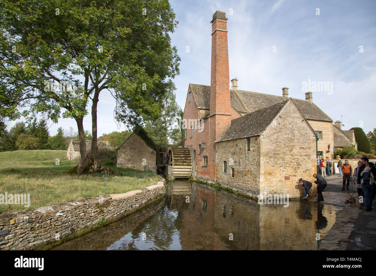 Old Mill Museum, Lower Slaughter, Cotswold Village, Cheltenham, England ...