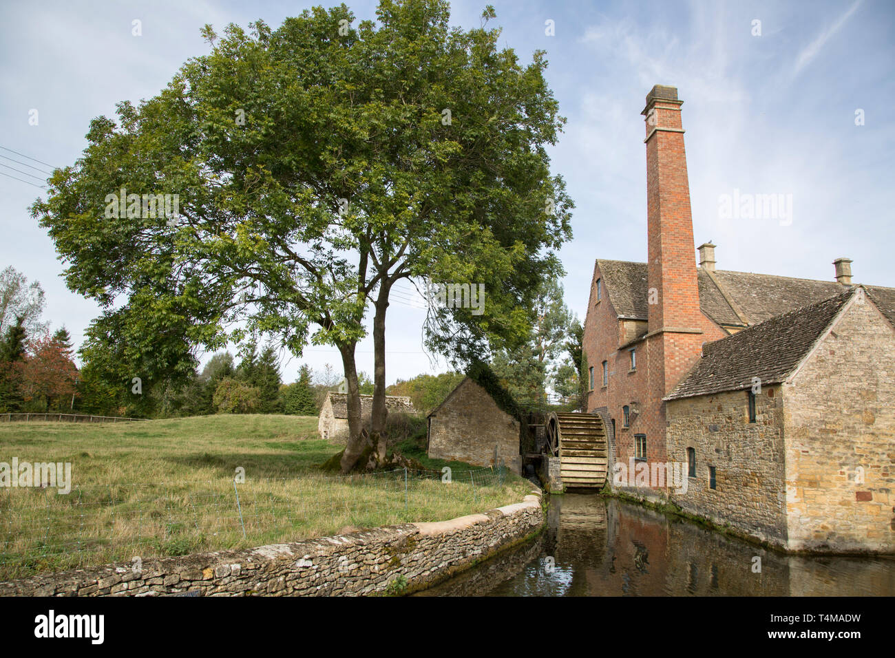 Old Mill Museum, Lower Slaughter, Cotswold Village, Cheltenham, England ...